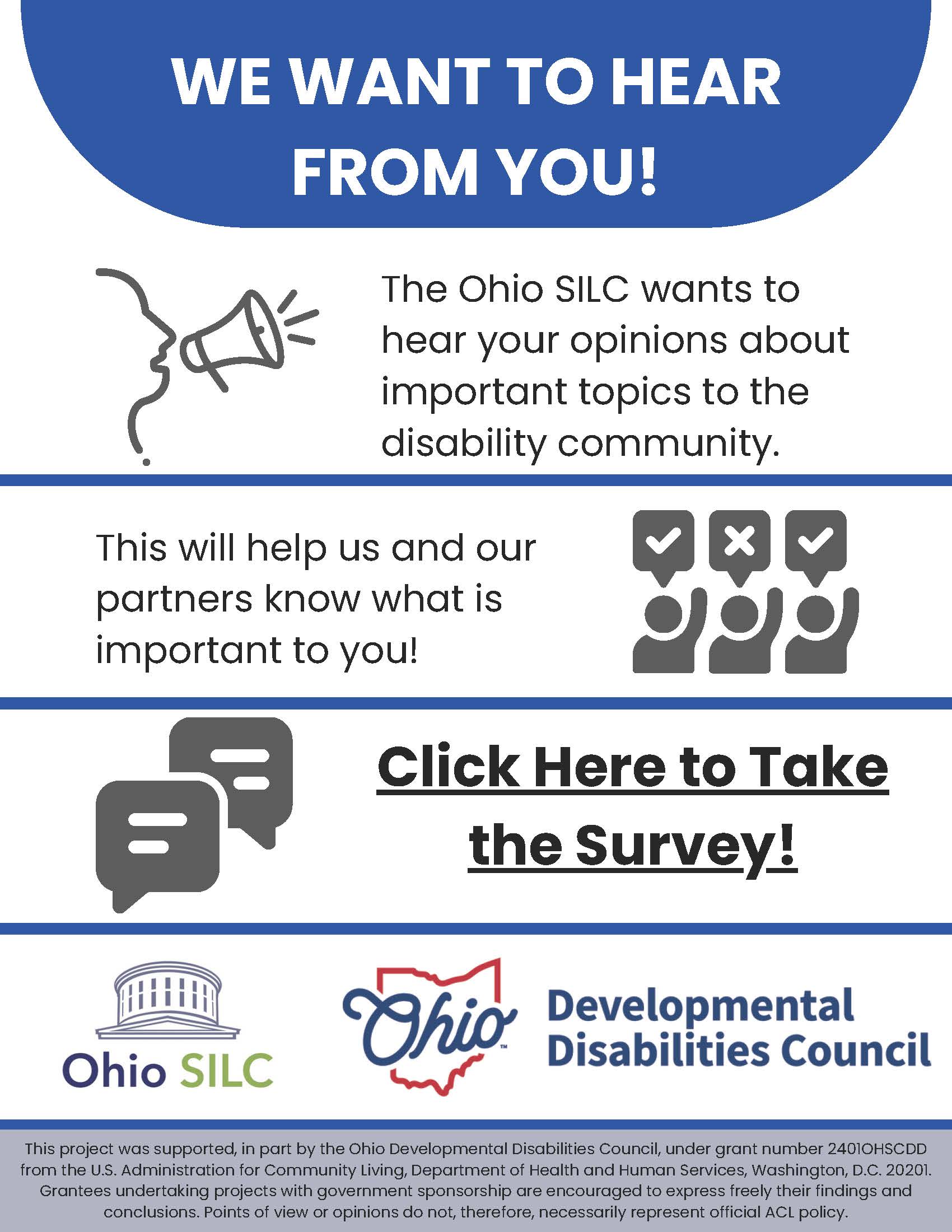 Advocacy Survey - Services for Independent Living